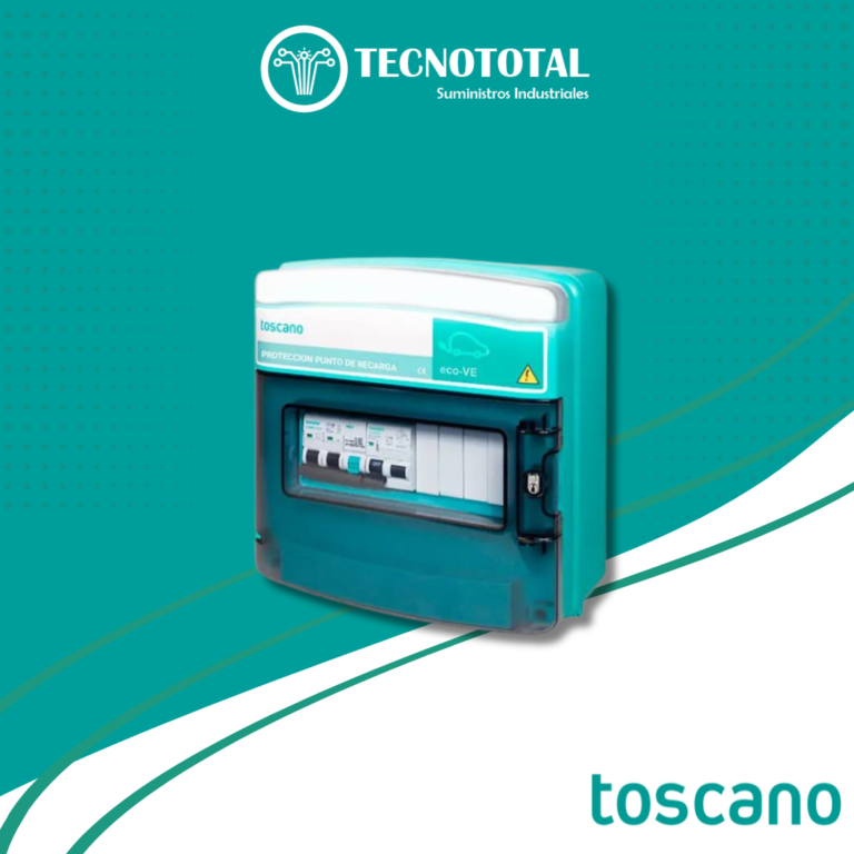Cuadro de protección para recarga de Vehículo electrico ECO VE