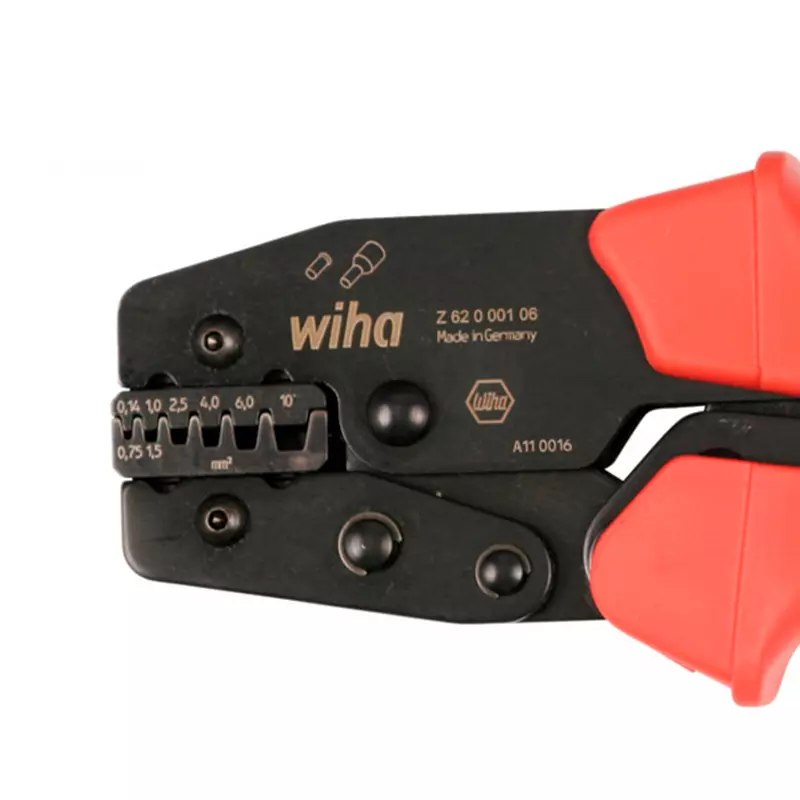 Prensa Terminal Tubular con Mecanismo Ratchet Wiha 43612