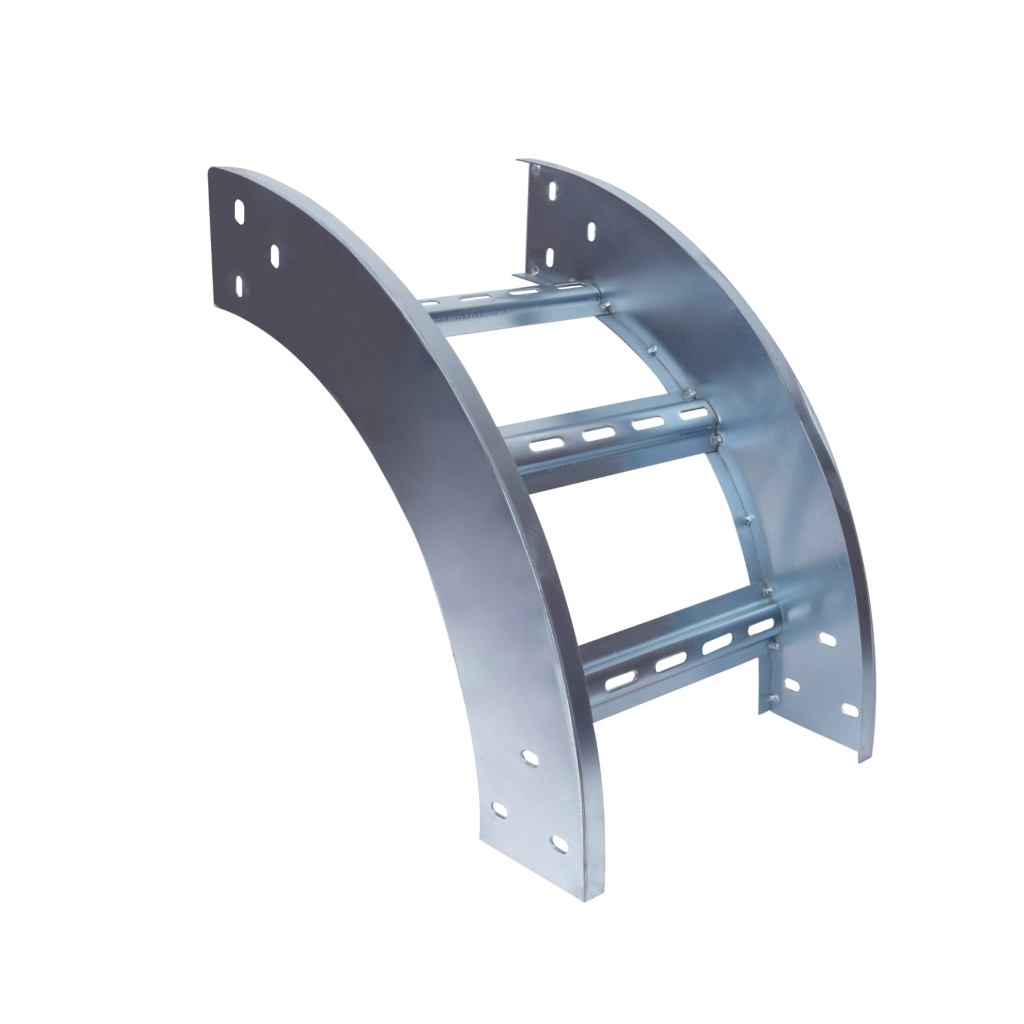 Curva Vertical Exterior 90° con Tapa Galvanizada en Caliente